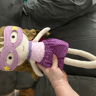 Superhero Rag Dolls for African American or Mixed Race Kids - Etsy