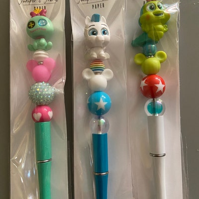 Lilo and Stitch Inspired Autograph Pen, Beaded Ballpoint Pen With ...
