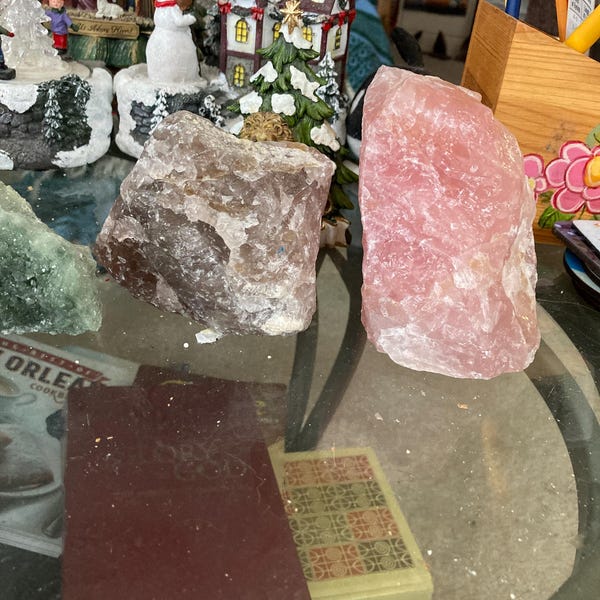Natural Raw Elestial Milky Quartz Crystal Gemstone Metaphysical Healing ...