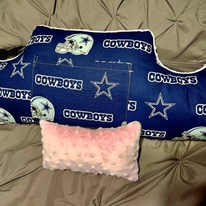 Breast Cancer Pillow/minky Mastectomy Pillow/ Double Mastectomy Pillow ...