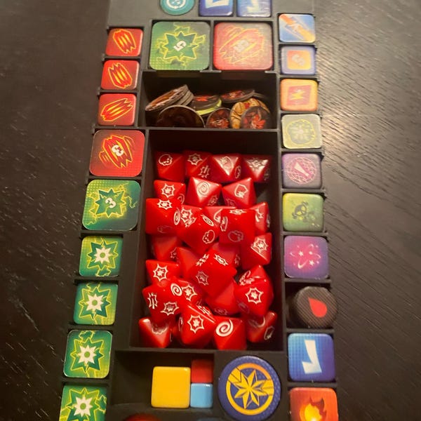 Marvel Crisis Protocol Token Holder, 3D Printed MCP Token Box & VP ...