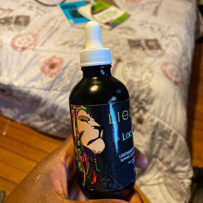 Lion Locs Growth Oil & Scalp Relaxer Light Styling Moisturizer for ...