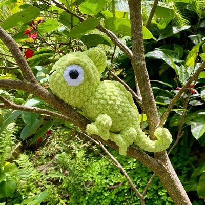 Pascal Crochet Pattern, Amigurumi Chameleon Pascal From Tangled ...