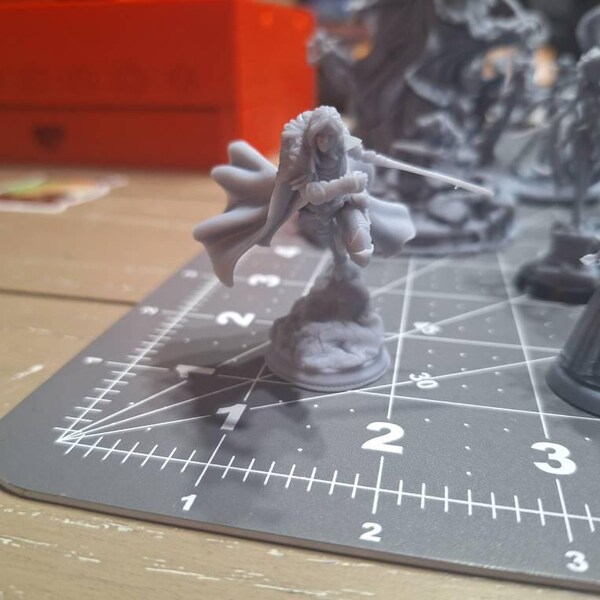 Vampire Hunter | Daywalker | Monster Slayer | Dnd Mini | Miniatures - Etsy