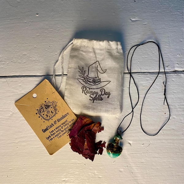 Sirens Call | Hypnotic Mermaid | Spell Jar Necklace | Luck | Love ...