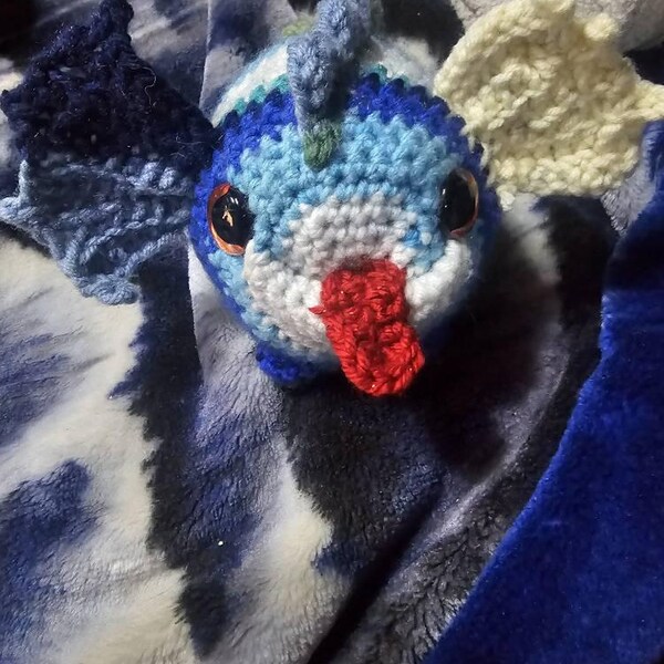 Elemental Earth Dragon Crochet Amigurumi Digital PDF Pattern by Crafty ...