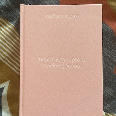 Pink Chronic Illness Health Symptom Tracking Journal undated/dietary ...