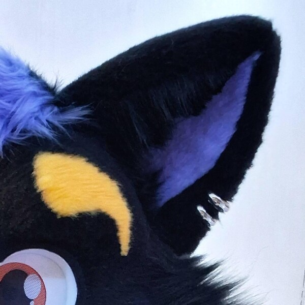 DIY Eyebrow and Eyelash Fursuit Kit Felt Stencil Set to Make Fursona ...