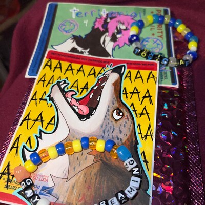 Scene Furry 2000s PLUR Sticker - Etsy