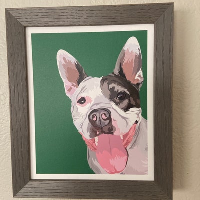 Throne Pet Custom Portrait From Photo Got Lover Gift Gift for - Etsy