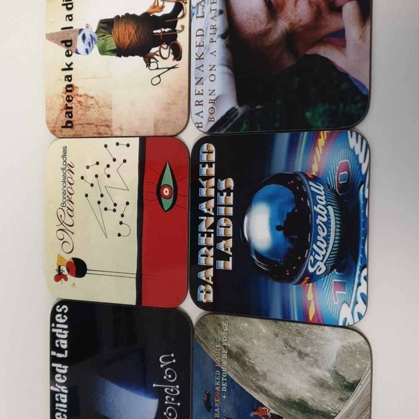 Your Favorite Album Cover Made Into a Wooden Coasters - Etsy UK