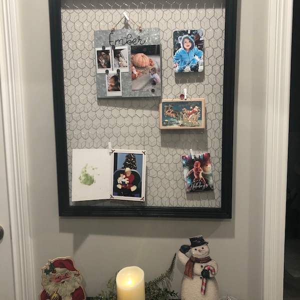 LARGE Chicken Wire Frame, Chicken Wire Decor, Large Chicken Wire Frame ...