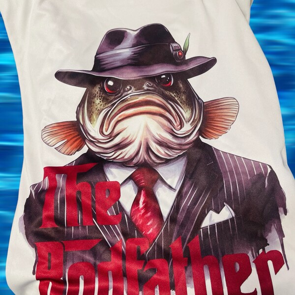 The Rod Father PNG | Funny Fishing Sublimation PNG | Bass Fishing Png ...