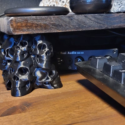 Skull Desk Riser 3D Printed Desk Riser Ikea Desk Riser 3D Printed Skull ...
