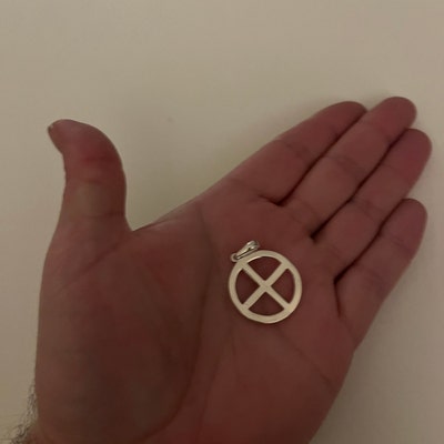 Solid 925 Sterling Silver Brimstone Leviathan Cross Sigil Sulfur Symbol ...