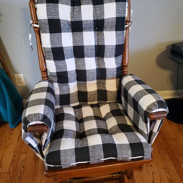 Wingback Rocker Replacement Cushions / 4 Post Rocker Cushions ...