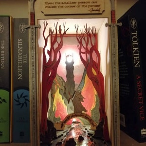 Magic Mirror DIY Book Nook / Diorama Kit Cornel73 - Etsy