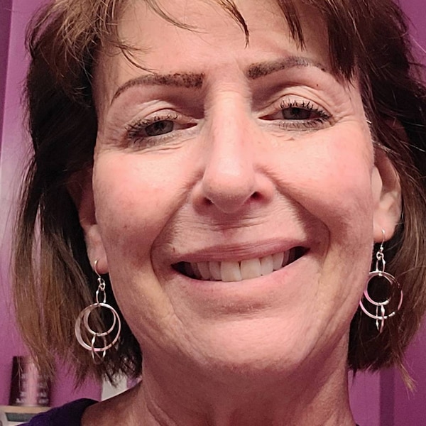 Handmade Sterling Silver Dangle Earrings: Nickel Free Argentium Silver ...