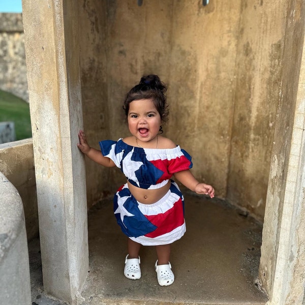 Read to Ship Rico Clothing. Baby Puerto Rican Skirt . Puerto Rico Flag ...
