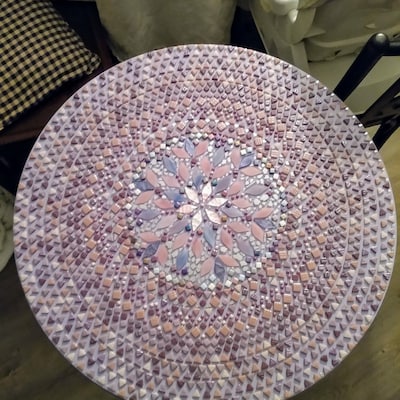 6 Flower Petal Tiles, Petal Mosaic Tiles, Tiffany Tiles, Glass Petals ...