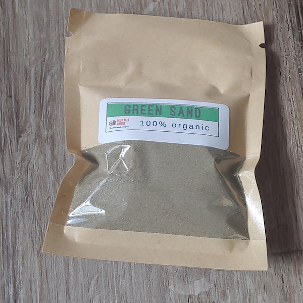 Green Sand | Hermit Crab Food - Etsy