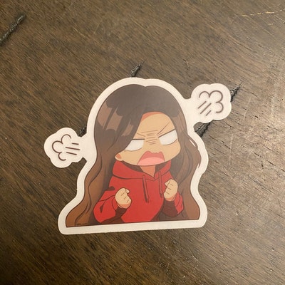 Valkyrae Transparent Sticker - Etsy