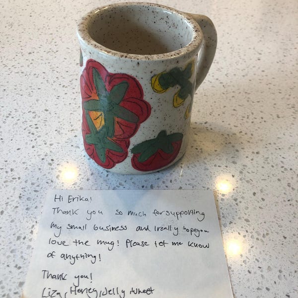 Handmade Tomato Mug Made to Order!! - Etsy