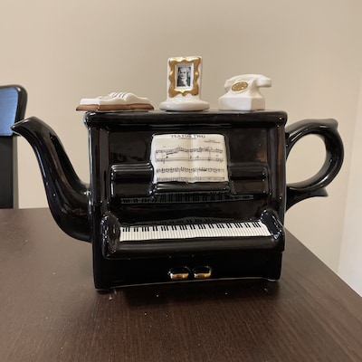 The 'poetry Books ' Full Size Teapot - Etsy