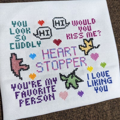 PDF ONLY Heartstopper Cross Stitch Pattern - Etsy