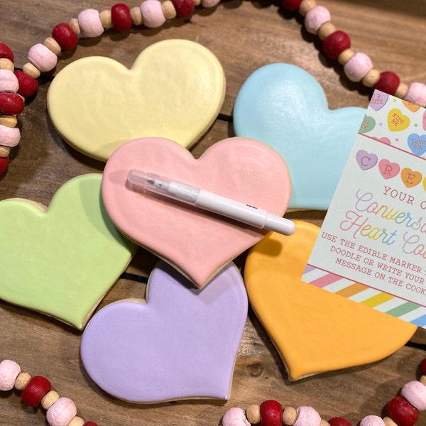 Instant Download Valentine's Day Create Your Own Candy Heart Tag ...