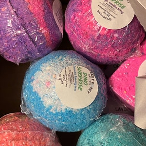4 Pack BATH BOMBS Handmade FIZZIES 4.5 Oz Giftset Mix - Etsy