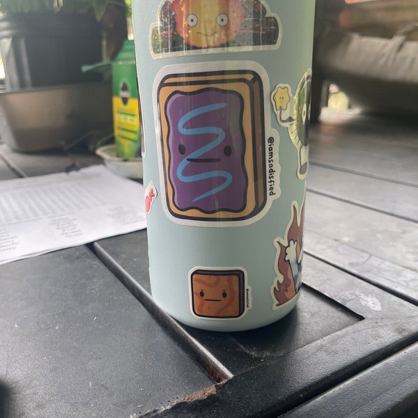 Traffic Cone Sticker Laminated Matte Vinyl Sticker Cute Sticker ...