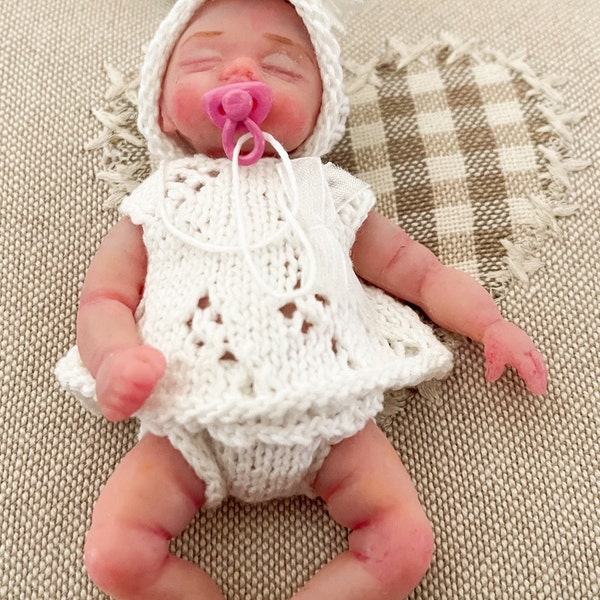 Mini Silicone Baby Doll Girl 6 Inch Catrina, Mini Silicone Babies ...