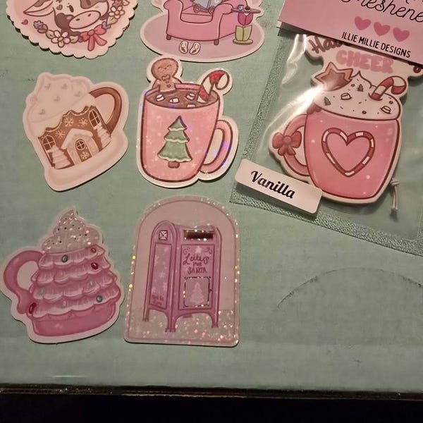 Strawberry Locket Vinyl Sticker - Laptop Sticker- Waterbottle Sticker ...