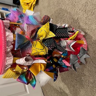 Spinning Bow Carousel.. Custom. Clip / Bow Holder / Storage - Etsy