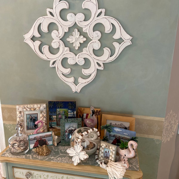 Christmas Wood Bead Garland / Blessing Beads / Gratitude Beads ...