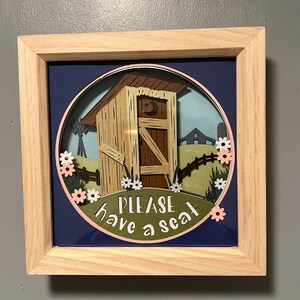 CUSTOMIZABLE 3D Grief Shadow Box Svg for Cricut for Silhouette - Etsy