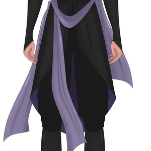 Vtuber Model Body Base PSD without Rigging Live2d Asset - Etsy