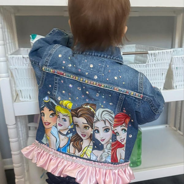 Ice Princess Jean Jacket - Etsy