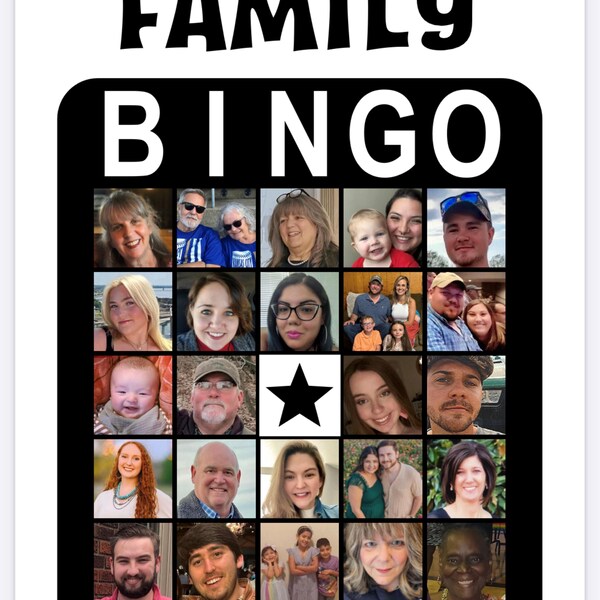 Editable Guess Who Template, Make Your Own Custom Printable Game Board ...