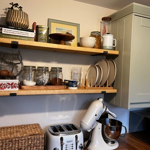 Shaker Peg Shelf Made From Solid Oak Peg Rail Peg Shelf - Etsy UK
