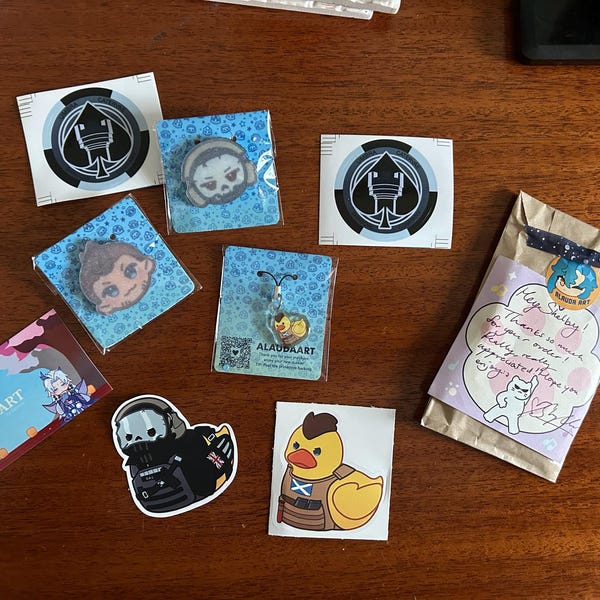 PREORDER - COD Soap & Ghost Chibi Acrylic Pins (full-bleed) - Etsy