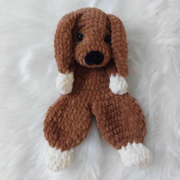PDF Crochet Pattern Snuggle Dog Mango DIY Amigurumi Kids Baby ...