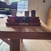 Collectible Organizer Box,solid Wood Handmade,zippo Rack,zippo Holder ...