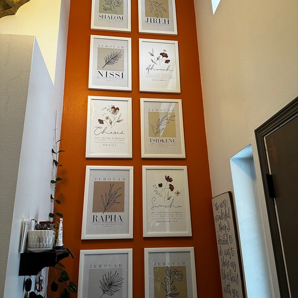 SELAH Wall Art, Selah HEBREW BIBLE Verse Wall Decor, Sage Green ...