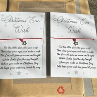 Sats, GCSE, Exam Good Luck Gifts, PERSONALISED, Wish Bracelet, School ...