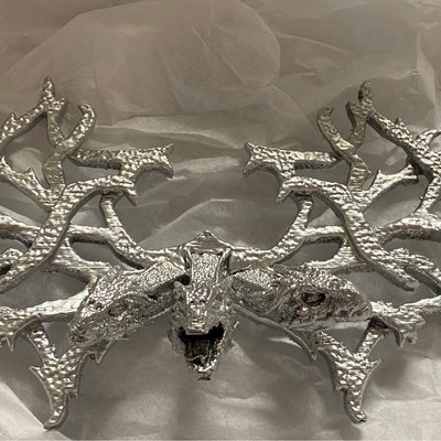 Daenerys Three Dragon Chest Piece Targaryen Dragon Necklace Winged ...