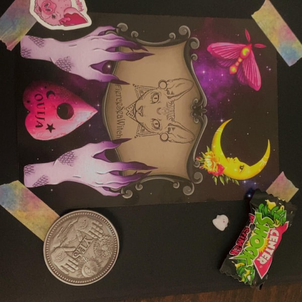 Vampire Sphynx Cat Ouija Planchette - Spirit Board Planchette - Etsy