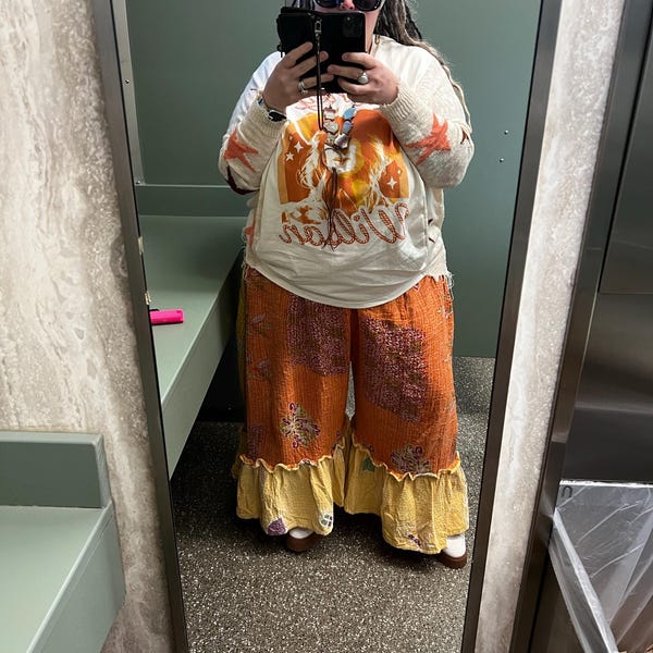 Led Zeppelin Upcycled Kantha Tee Doll Baby Oversized Fits a Small to XL ...