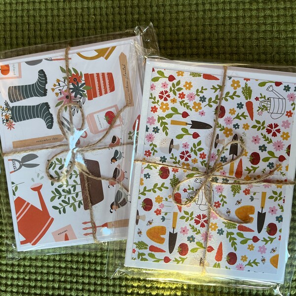 School Note Cards-set of 5 School Cards Blank Cards Teacher Gift Ideas ...